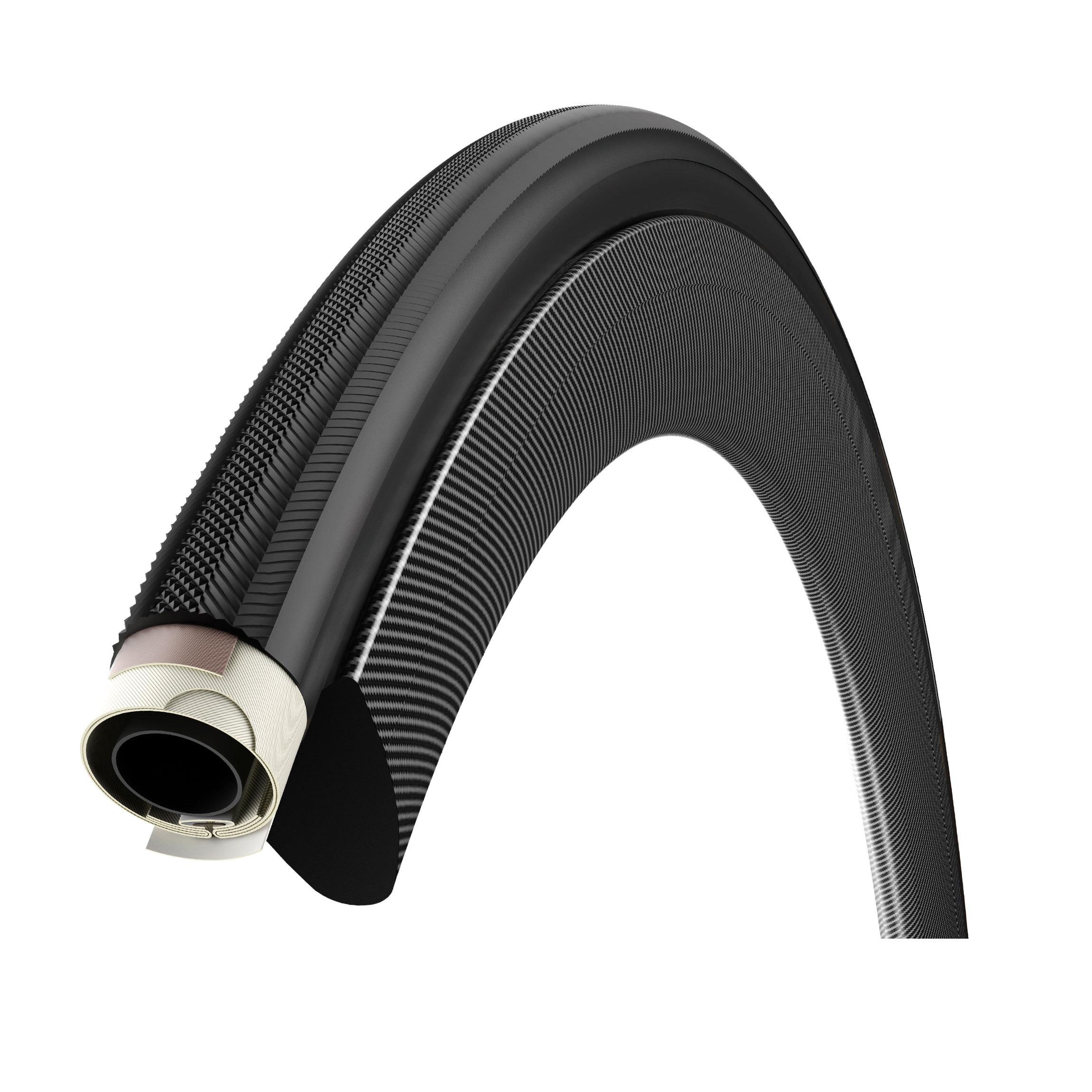 neumático vittoria rally tubular training 25-28 tub full black 2019 | CarnivalBikes