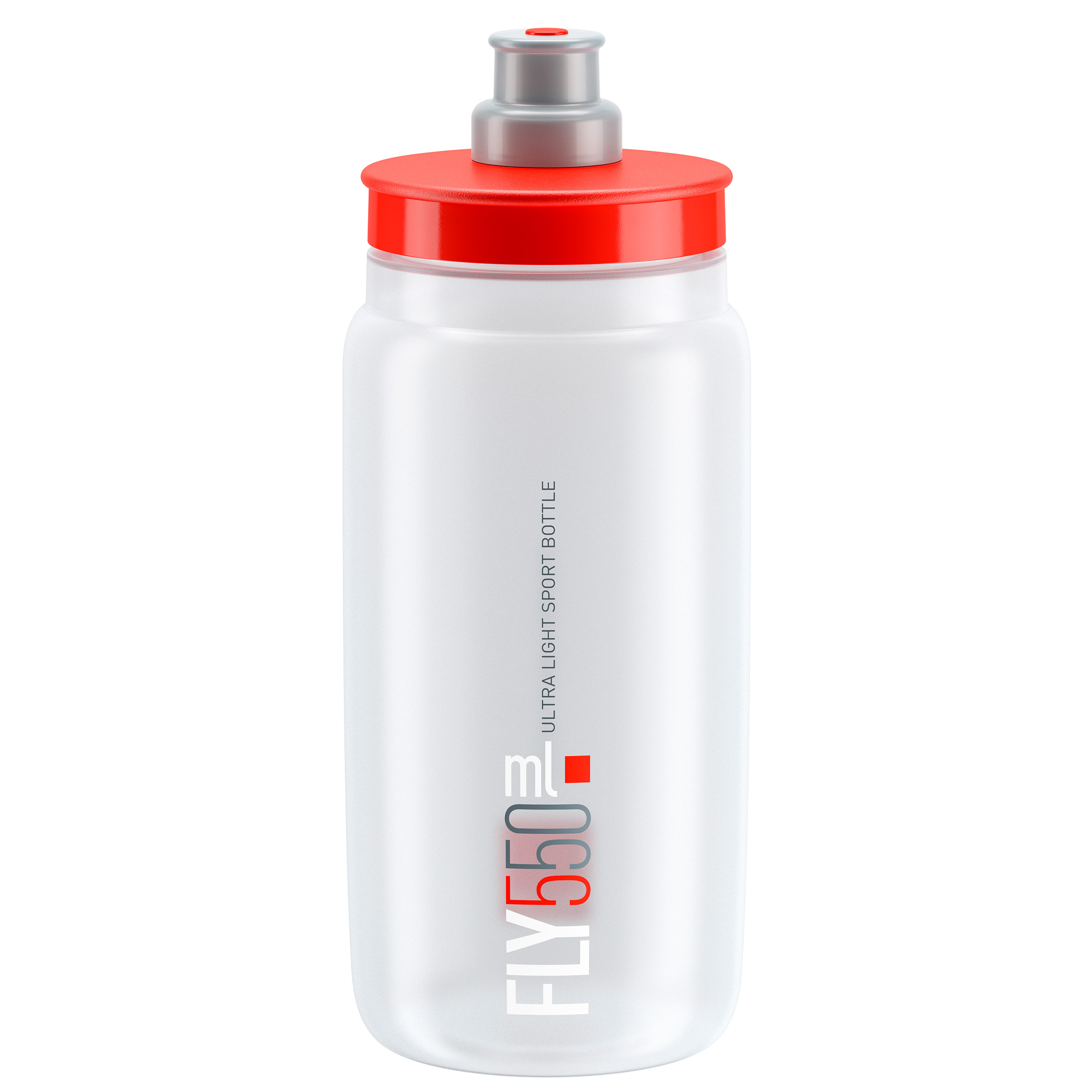 caramagiola elite fly 550 ml clear logo red 0160442 | CarnivalBikes