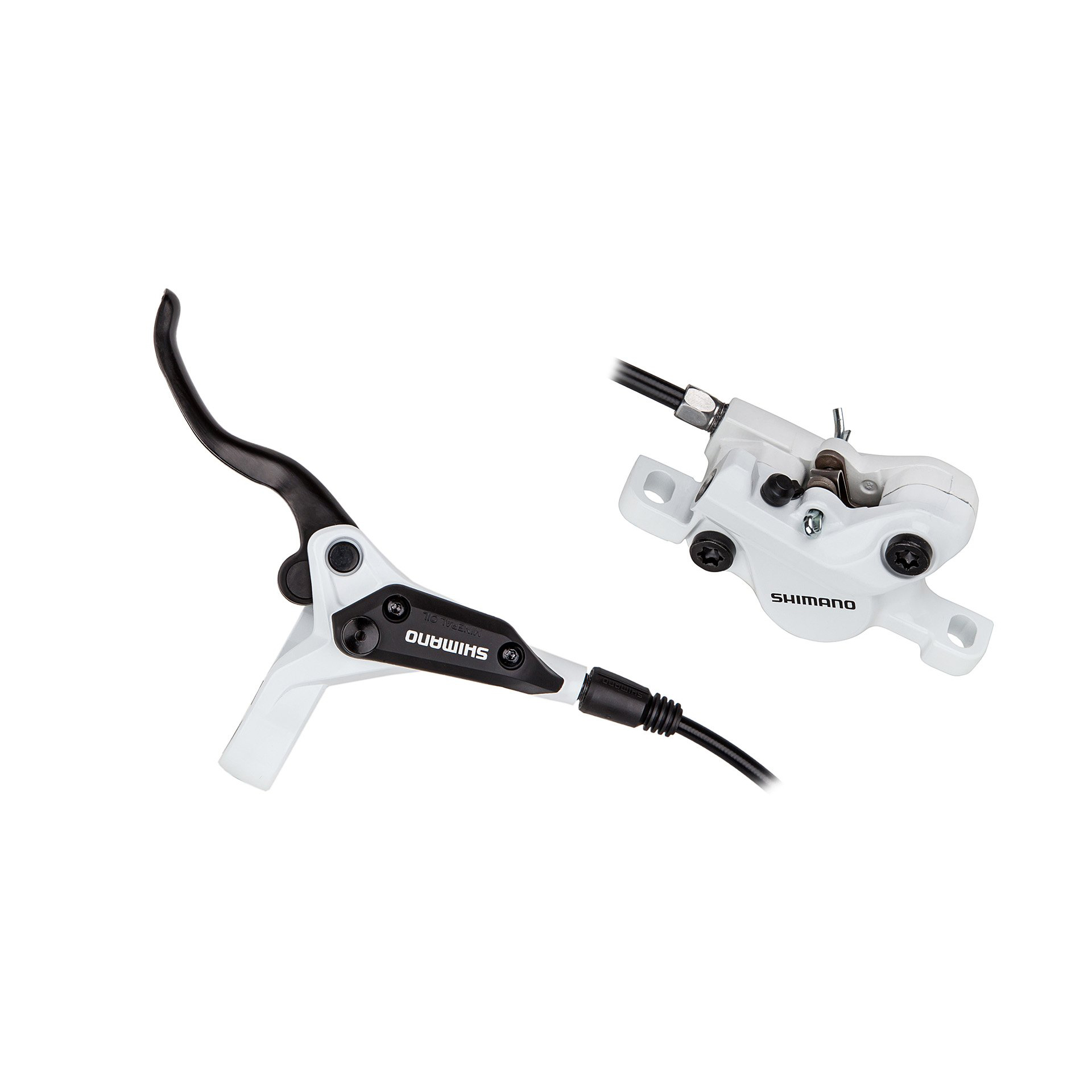 freno hid. del. br-m355 white altus shimano | CarnivalBikes