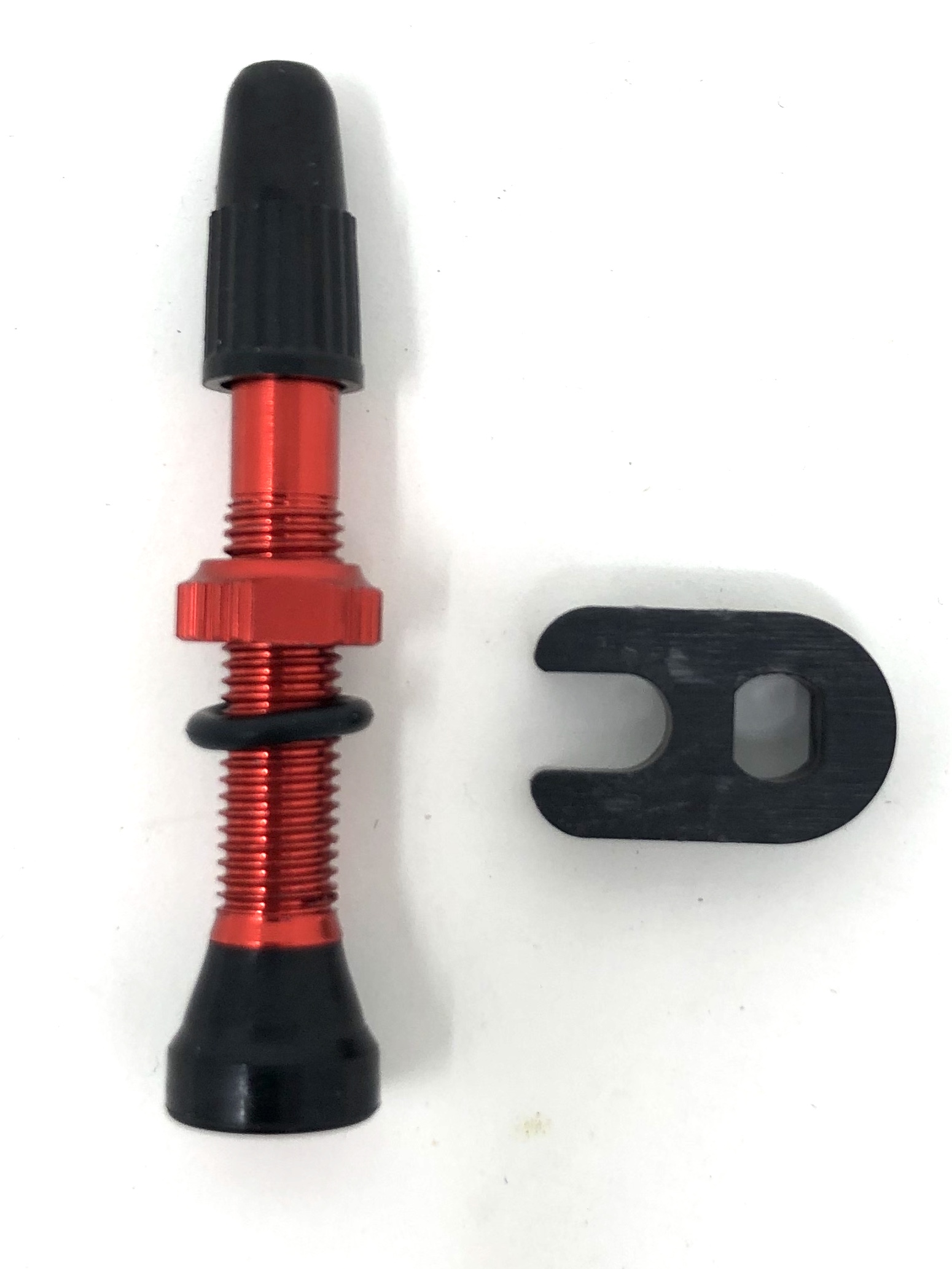 Valvula Francesa Tubular RM Alum 36mm Roja | CarnivalBikes