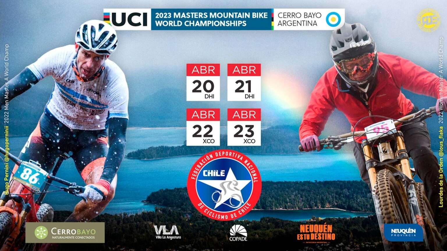 Preparándonos para el CAMPEONATO DEL MUNDO UCI MASTERS MTB 2023 en Cerro Bayo | CarnivalBikes ...